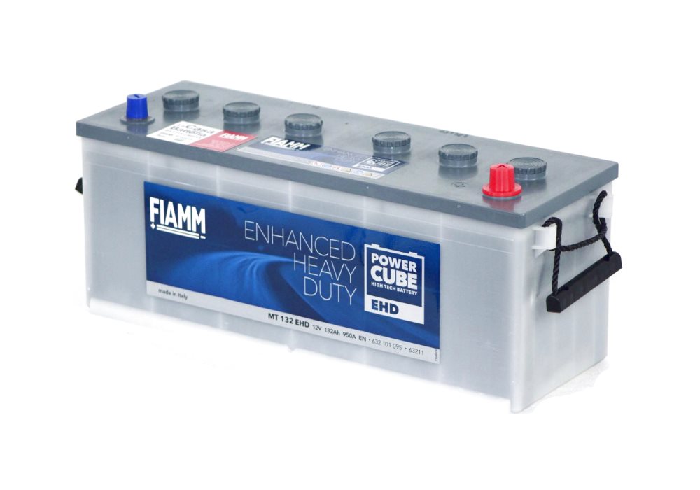 Batteria trattore fiamm mt 132 ehd - 132ah 950a La casa della batteria ...